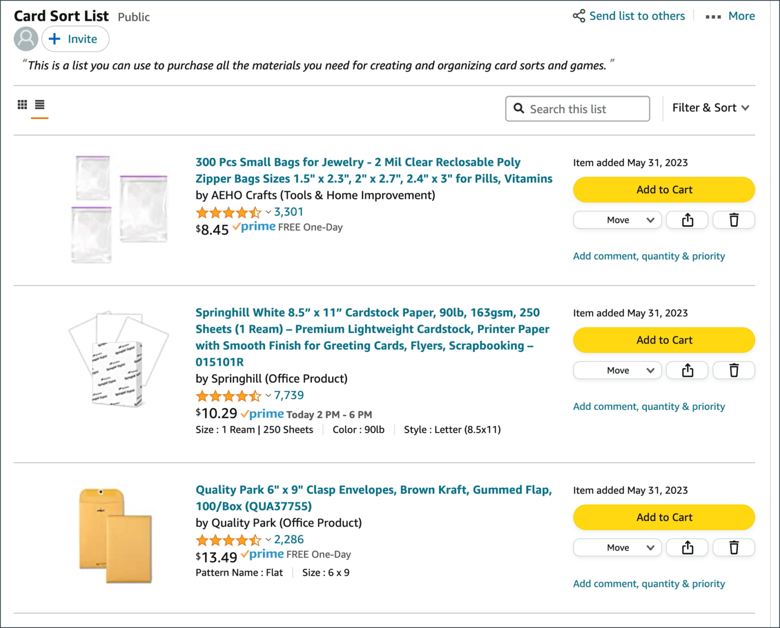 Organizing Card Sorts - Edge of Learning