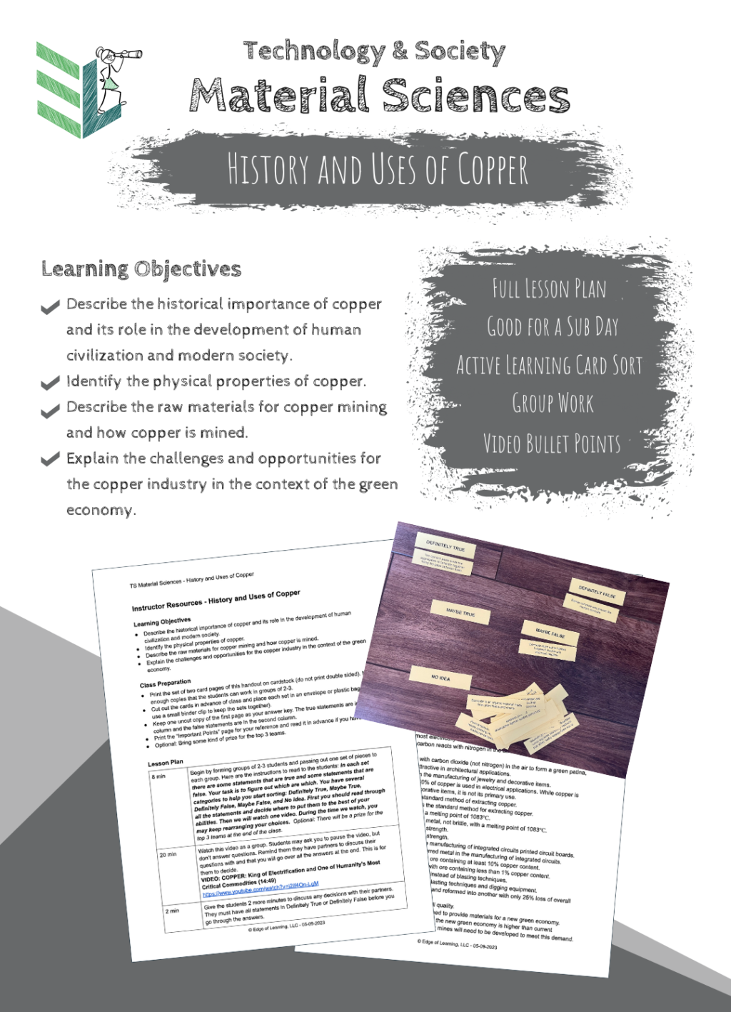 Material Sciences: History and Uses of Copper - Edge of Learning